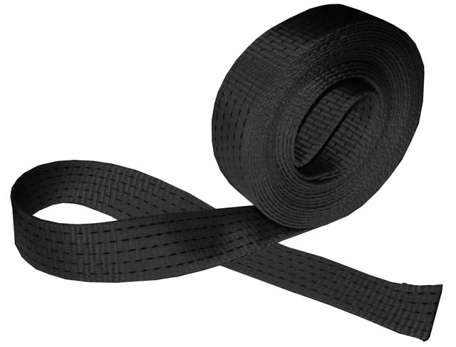 Sangle brute 25 mm - 1T2 - Noir | Forankra France